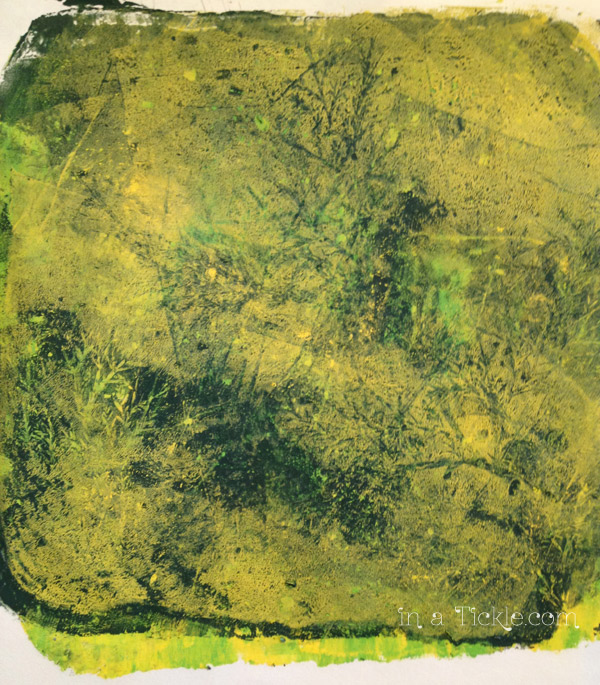 First Day Gelli Printing {Part 4} - In A Tickle