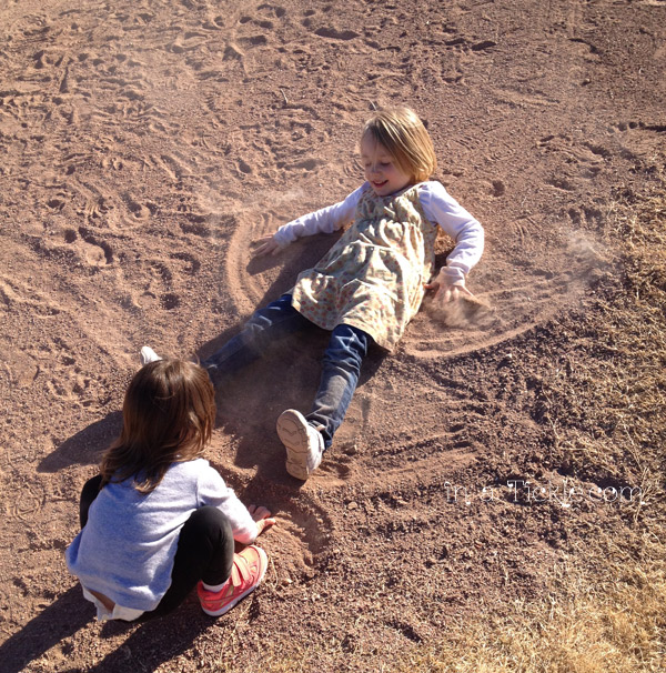 Don't be Afraid to Make Dirt Angels - In A Tickle