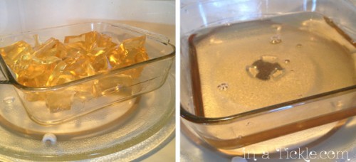 Homemade Gelli Plate - In A Tickle